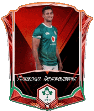 GIF Cormac Izuchukwu Equipe 2025 Irlande Rugby - Joueurs Sports