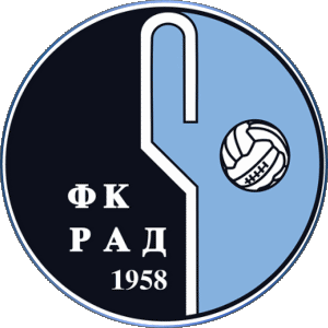 GIF FK Rad Belgrade Serbie FootBall Club Europe Logo Sports
