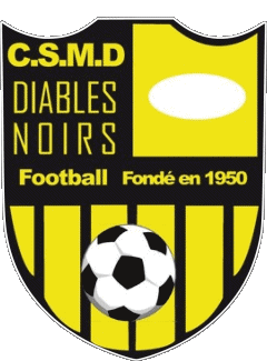 GIF Diables noirs de Brazzaville Congo FootBall Club Afrique Logo Sports